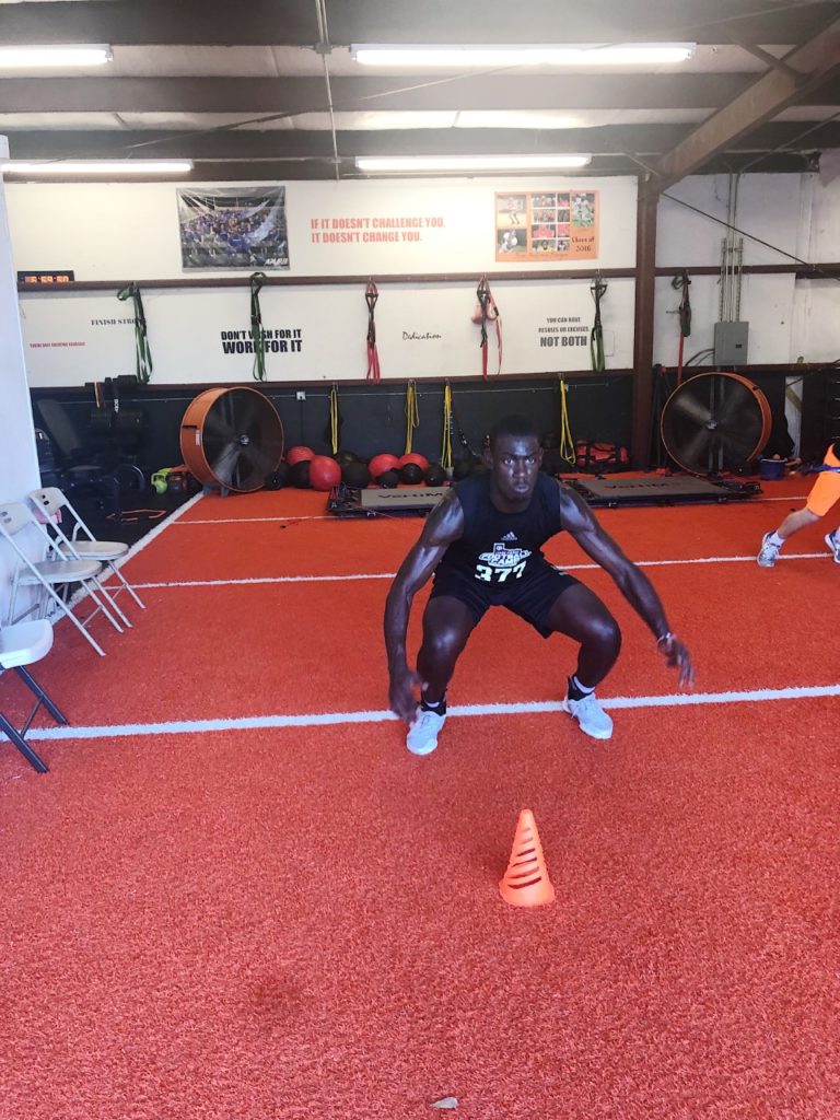 Hard Work Pays Off In The Gym - Texas Footwork - Speed, Strength & Agility